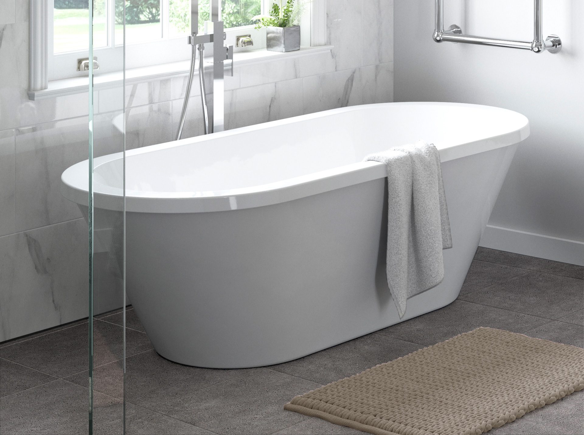Contemporary Fitted - Utopia Bathrooms