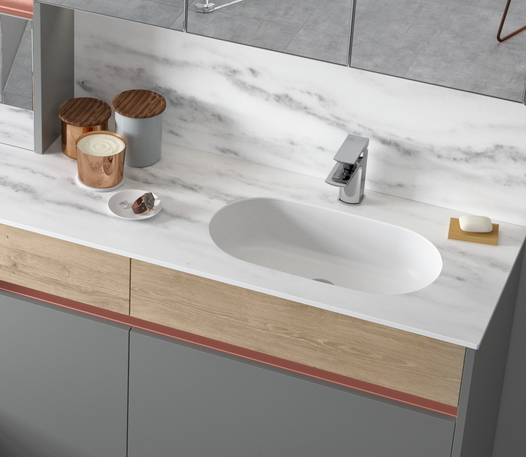 Contemporary Fitted - Utopia Bathrooms