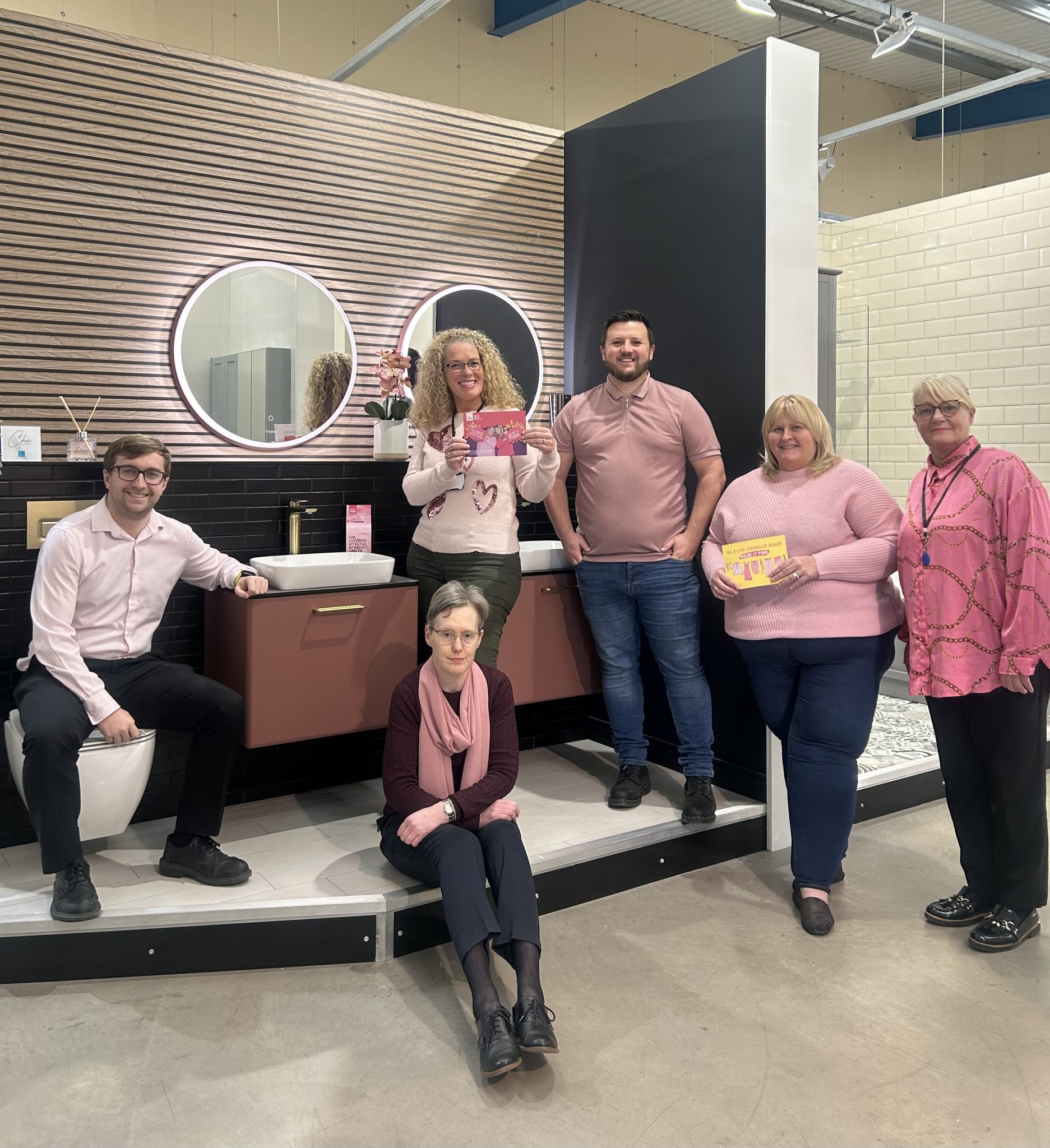Utopia Staff In The Pink! - Utopia Bathrooms